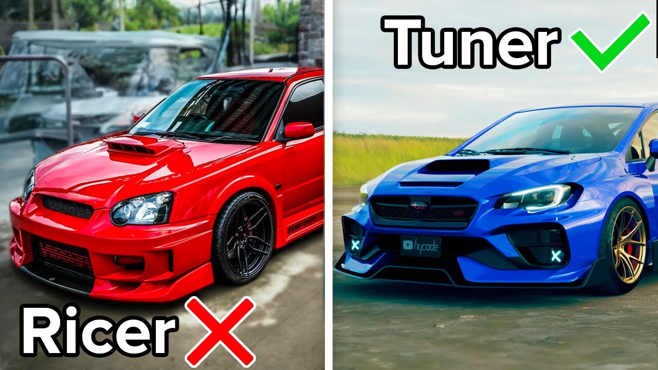 5 Differences Between Ricers VS Tuners! - YouTube