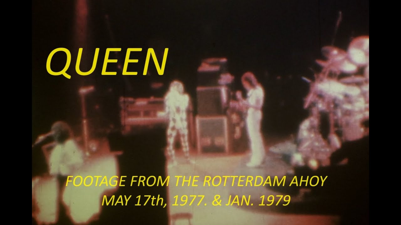 QUEEN - Footage from the Rotterdam Ahoy Hall 1977 & 1979 (8 mm film ...
