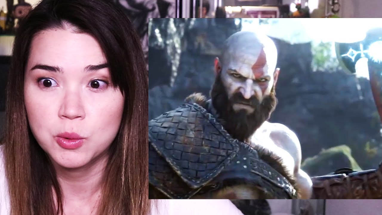 GOD OF WAR | Trailer Reaction | A Girl Noob's Take! - YouTube