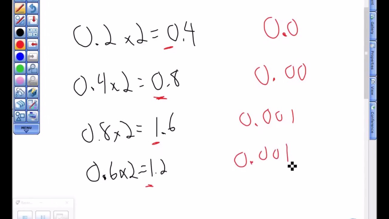 Fractional Decimal Numerals To Binary Example 3 YouTube fractional-decimal-numerals-to-binary-example-3-youtube