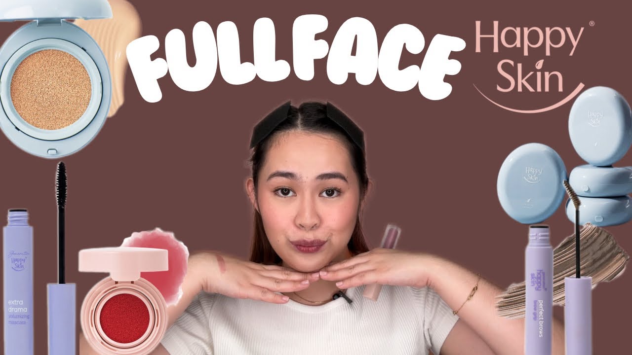 FULL FACE HAPPY SKIN + GRWM |Karla Therese VLOG#3 - YouTube