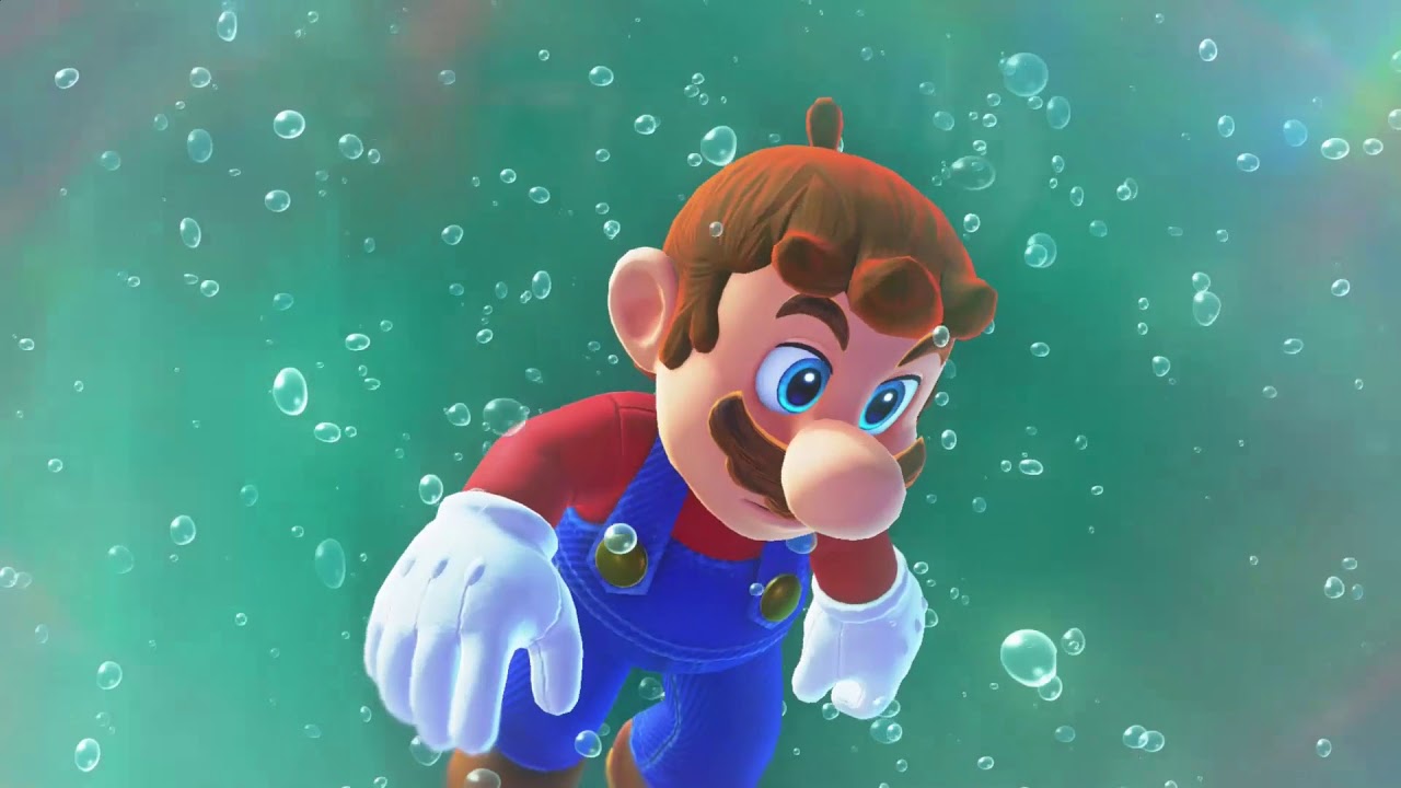 Super Mario Odyssey - Cutscenes: Cap Kingdom - Capturing a Frog - YouTube