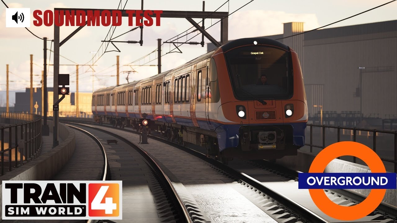 4K | Train Sim World 4®: London Overground Suffragette line. Return ...