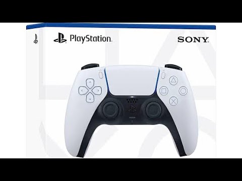 PlayStation Ps5 White Controller Unboxing and Review 2.0 - YouTube