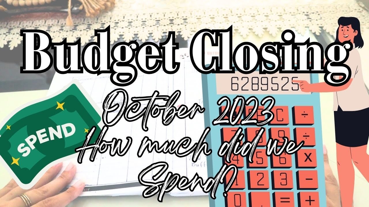 October Budget Closing #budget #lowincome #budgetcloseout - YouTube