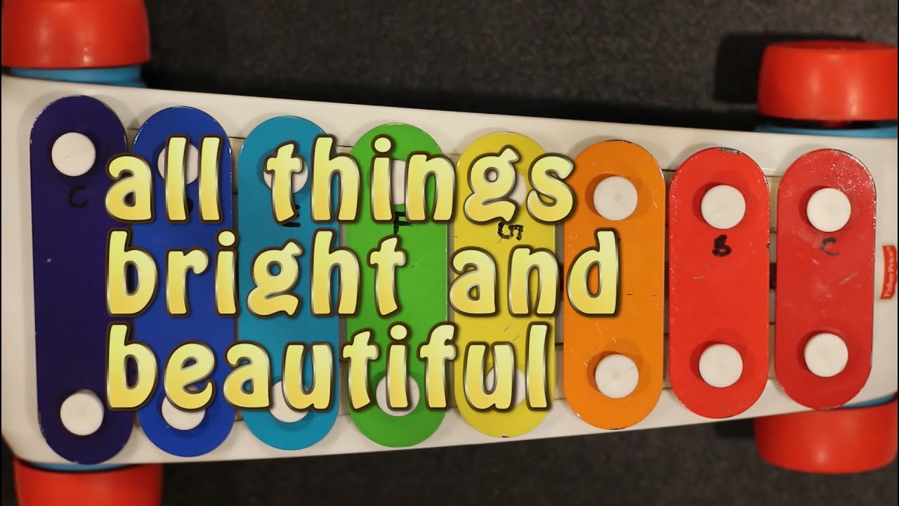 How to play All things bright and beautiful on a Fisher Price Toy ...