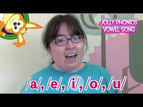 Jolly Phonics Vowel Song - YouTube