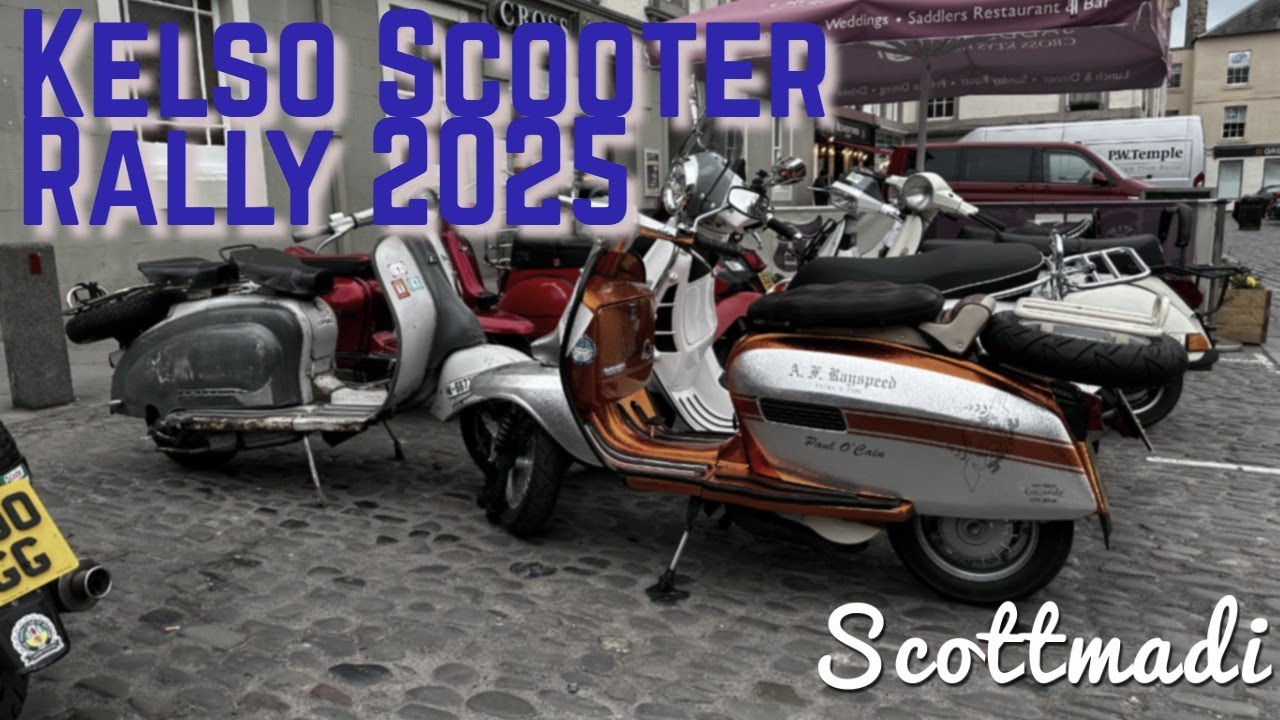 Kelso Scooter Rally 2025 - YouTube