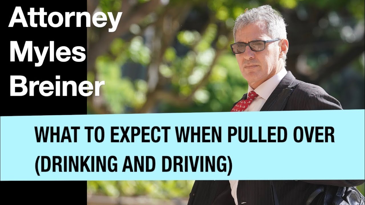What police officers do when you get pulled over on a DUI / DWI ...