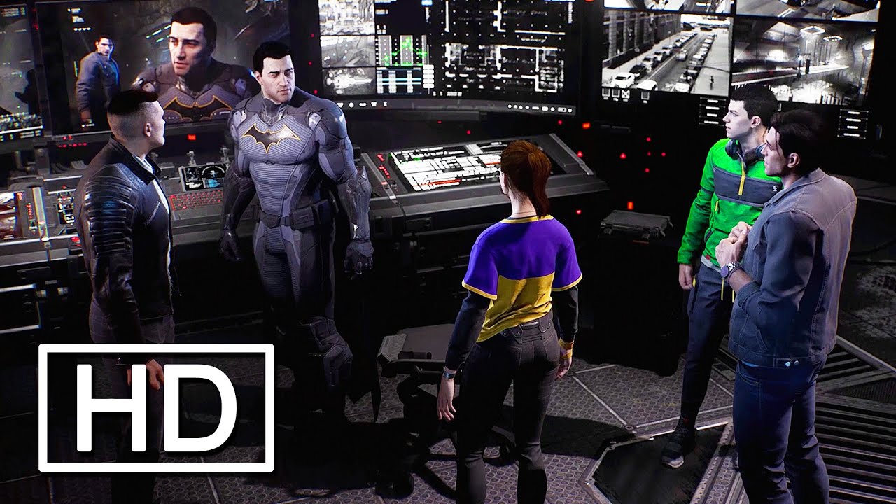 JUSTICE LEAGUE Batman vs His Students Final Meeting CINEMATIC - YouTube