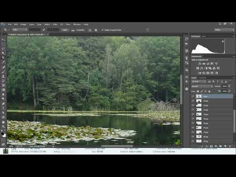 Merging images by Photoshop - YouTube