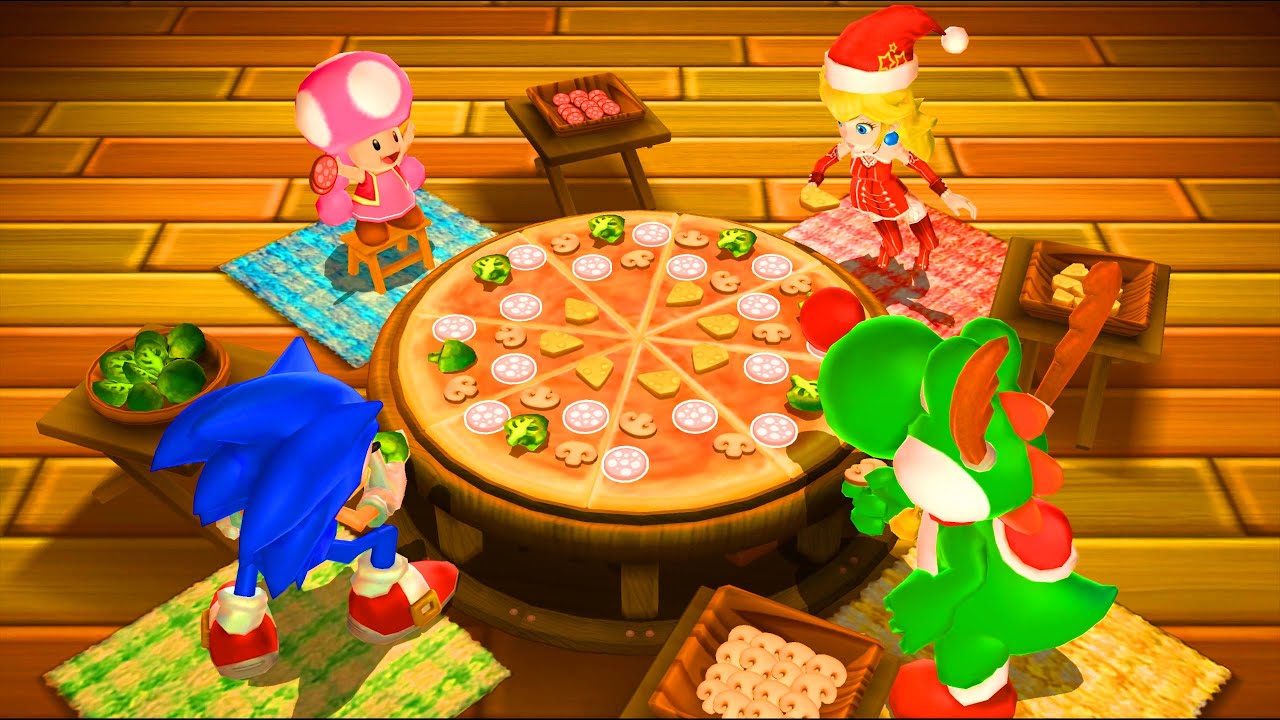Mario Party 9 Step It Up - Toadette vs Peach vs Somic vs Yoshi ( Master ...