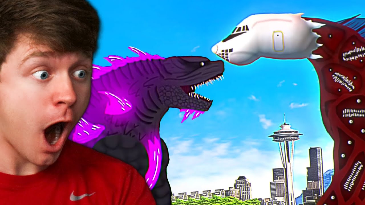 Reacting to EVOLVED GODZILLA vs INFECTED SKY MONSTERS!? - YouTube