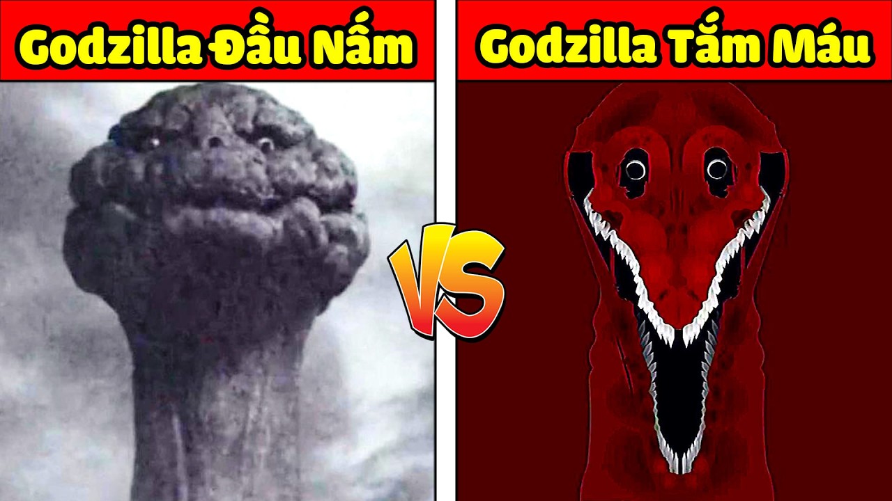 JAYGRAY TRIỆU HỒI GODZILLA ĐẦU NẤM vs GODZILLA TẮM MÁU TRONG MINECRAFT🩸 ...