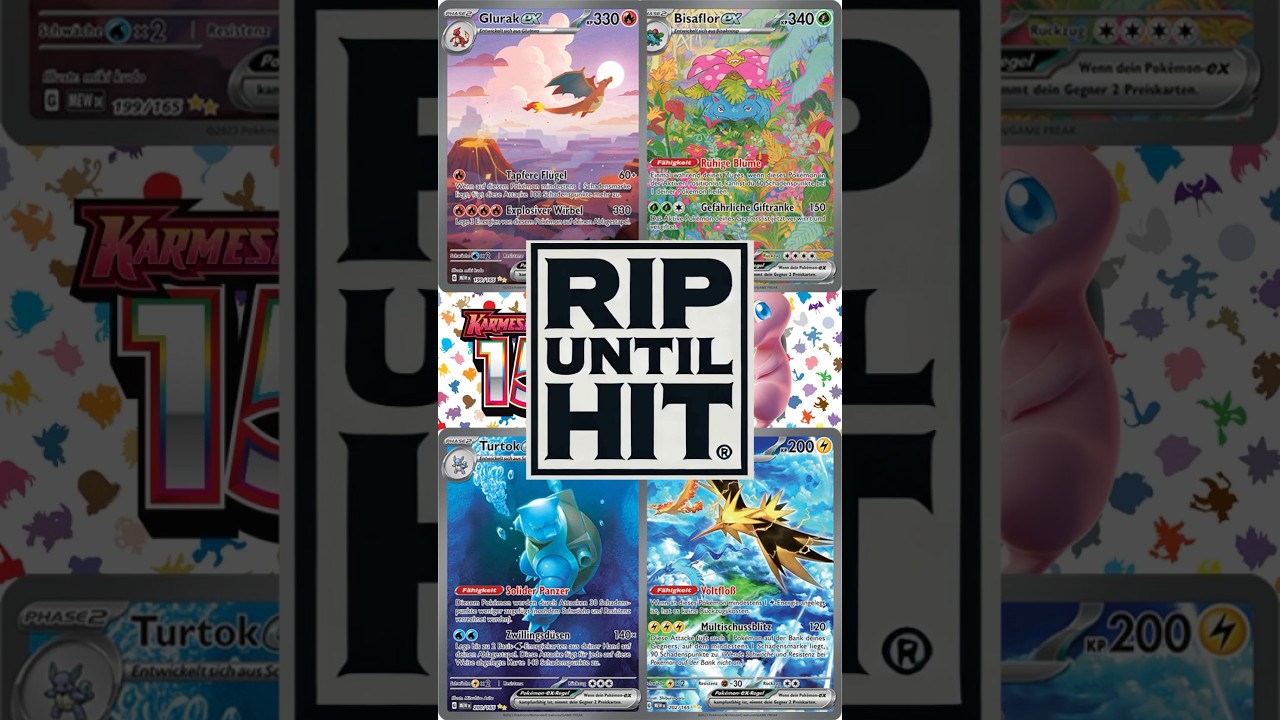 Pokémon RIP UNTIL HIT - Tag 22 #pokemon #pokemontiktok #pokemoncards # ...