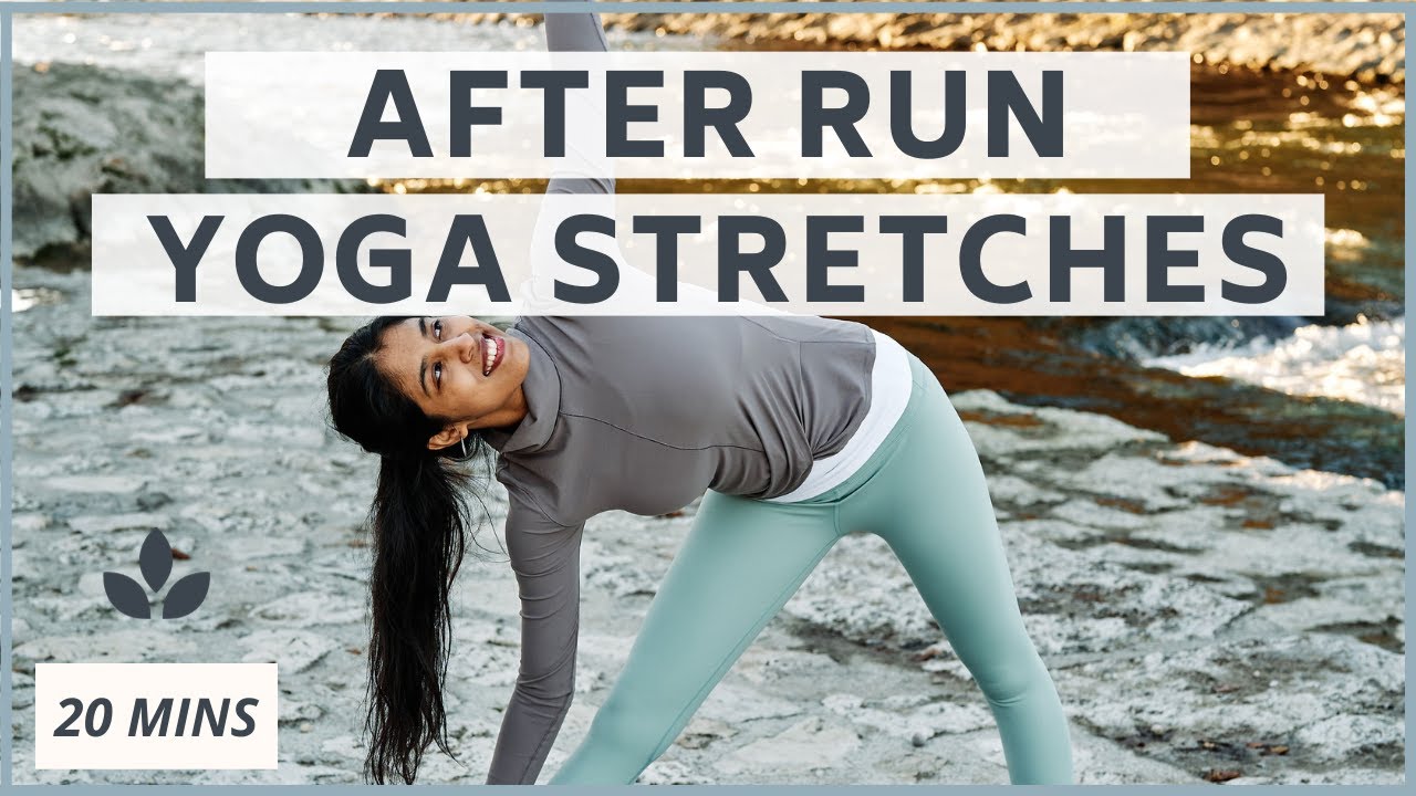 20 Min Full Body Yoga Stretch After Run | Cool Down & Recovery - YouTube