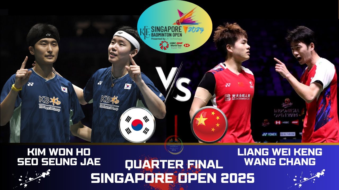 PANTASTIC PLAY! SEO Seung Jae (KOR) vs LIANG/WANG (CHN)[MD] KFF ...