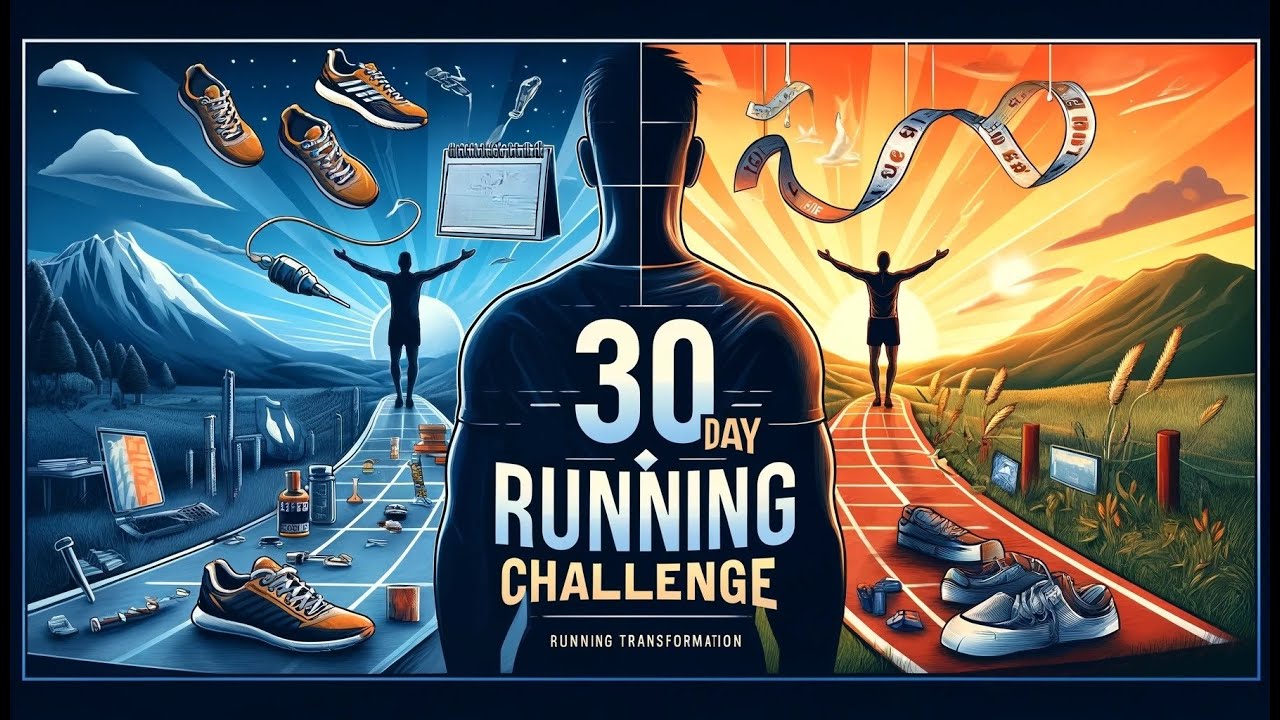 The 30-Day Running Challenge: Running Transformation - YouTube