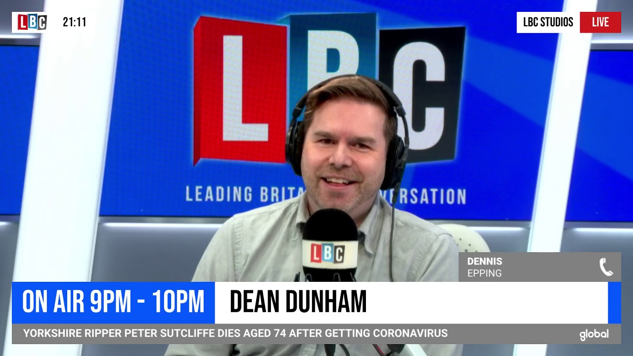 Dean Dunham LBC 13 10 2020 - YouTube