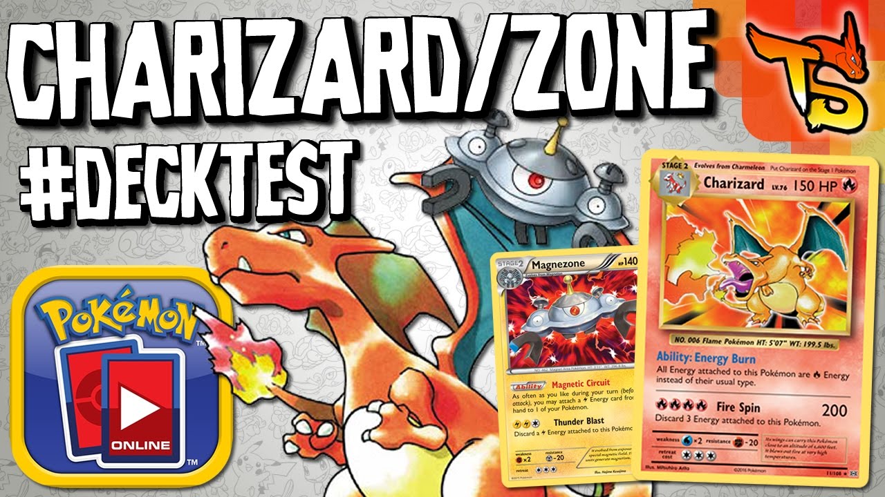 Pokémon TCG - Charizard/Magnezone/Talonflame Deck! #DECKTEST - YouTube