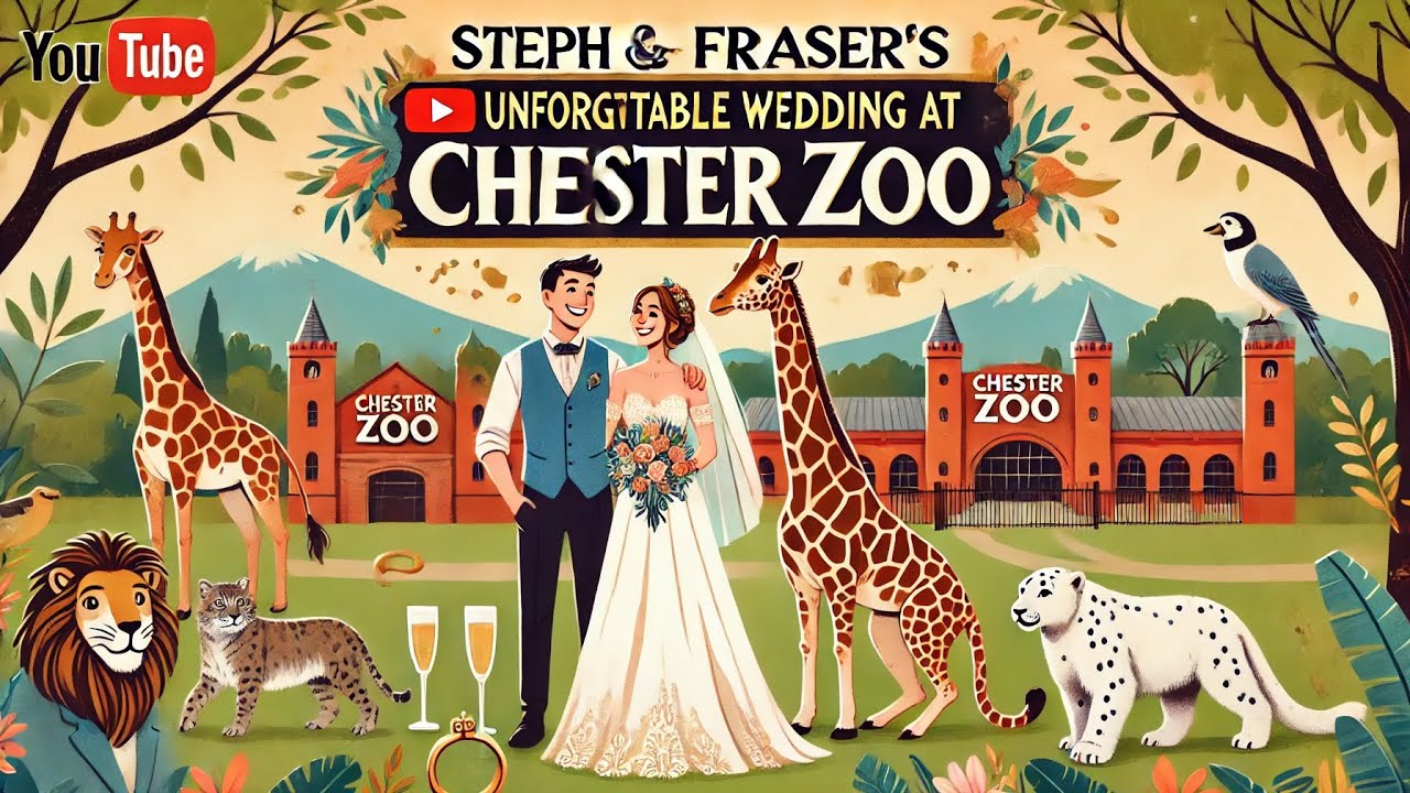 Steph & Fraser’s Wedding At Chester Zoo: Snow Leopards, Carousels And ...