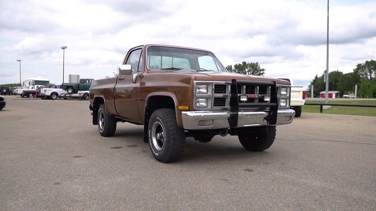 SOLD: 1981 GMC K1500 - YouTube