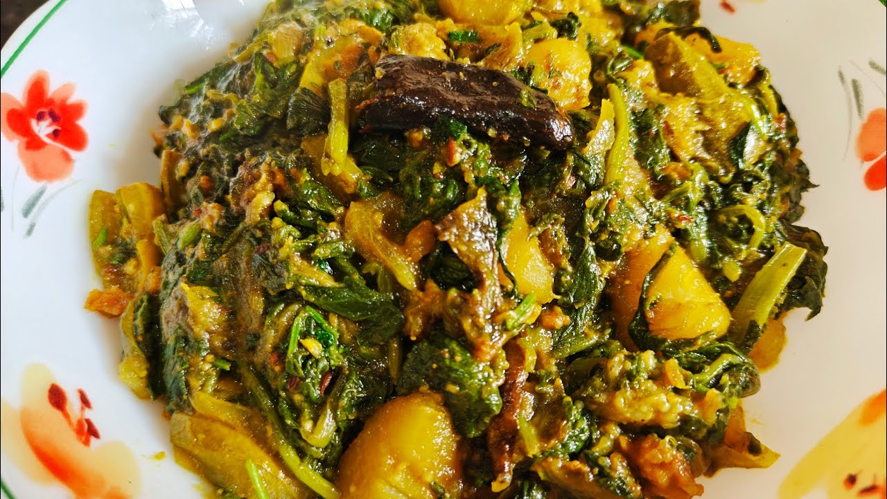 পালংশাক এইভাবে একবার রান্না করুন দেখবেন সবাই চেয়ে চেয়ে খাবে || Palong Shak Recipe || Shak ...