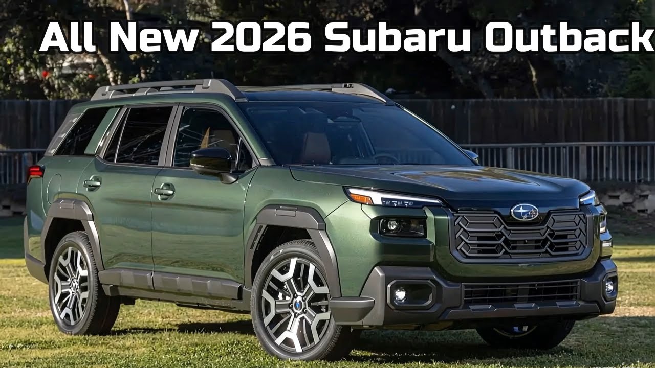 2026 Subaru Outback First Look: Tough Design, Real Power! - YouTube