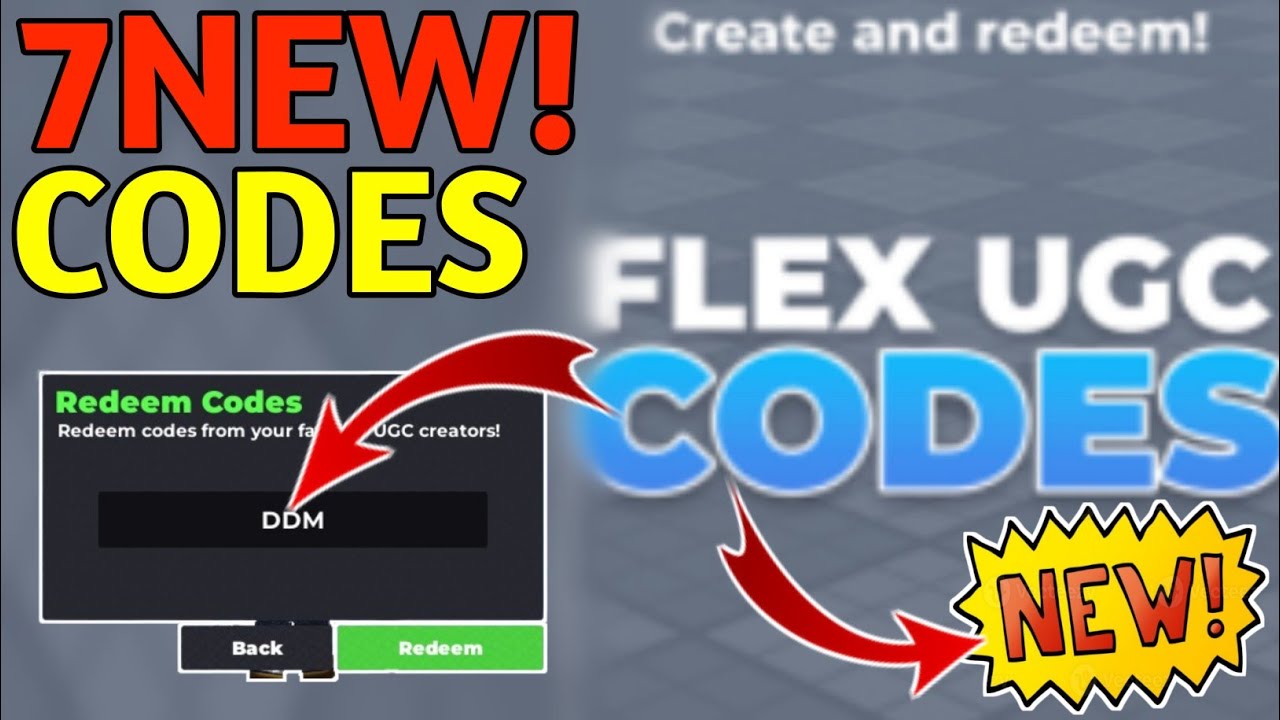 ☀️NEW FREE☀️ FLEX UGC CODES 2025 AUGUST - FLEX UGC ROBLOX CODES 2025 #roblox #robloxcodes #ugc ...