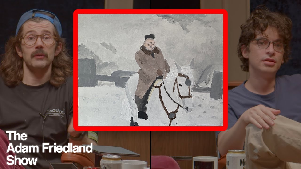 Adam Painted Kim Jong Un for Nick | The Adam Friedland Show - YouTube