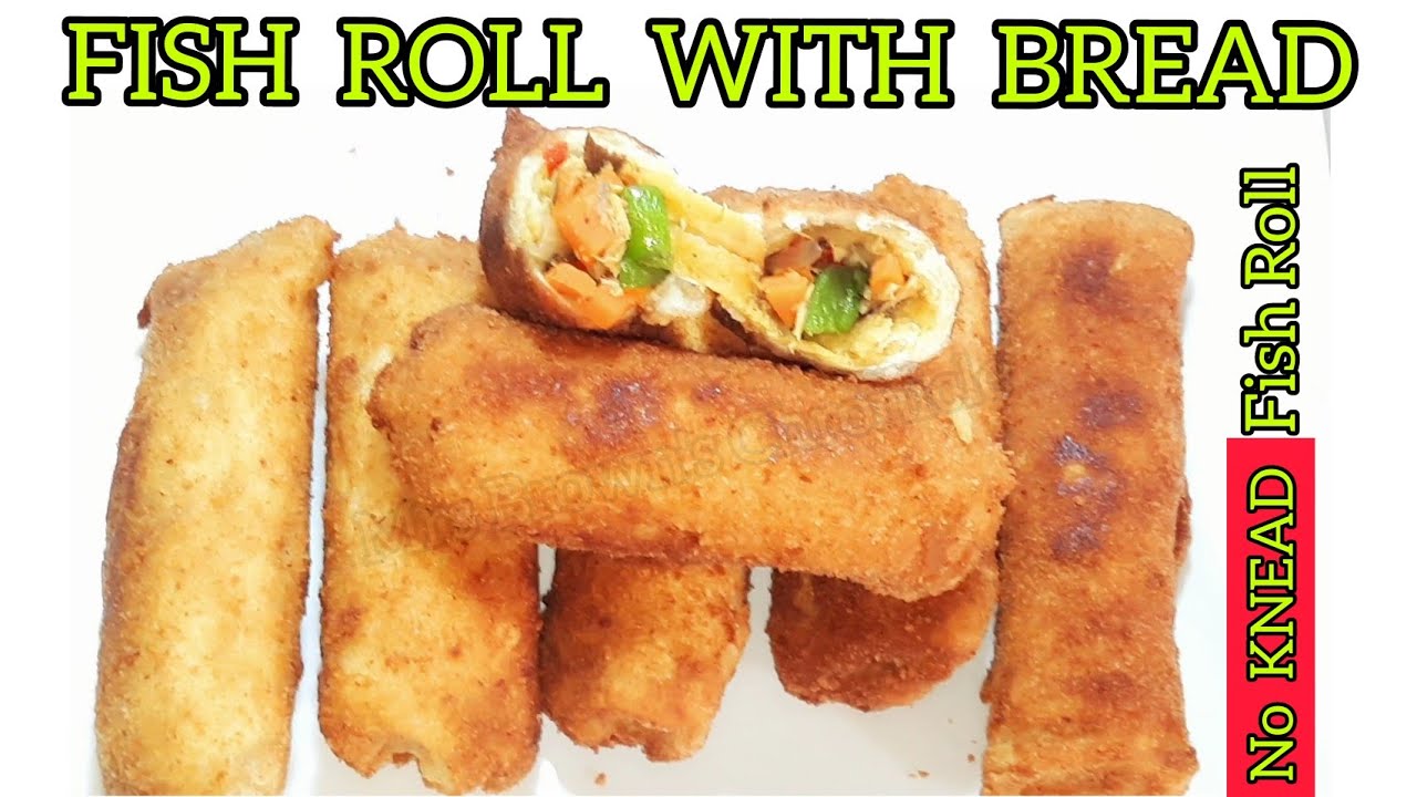HOW TO MAKE FISH ROLL WITH BREAD 🍞/ HOW TO MAKE BREAD ROLLS / CRISPY ...