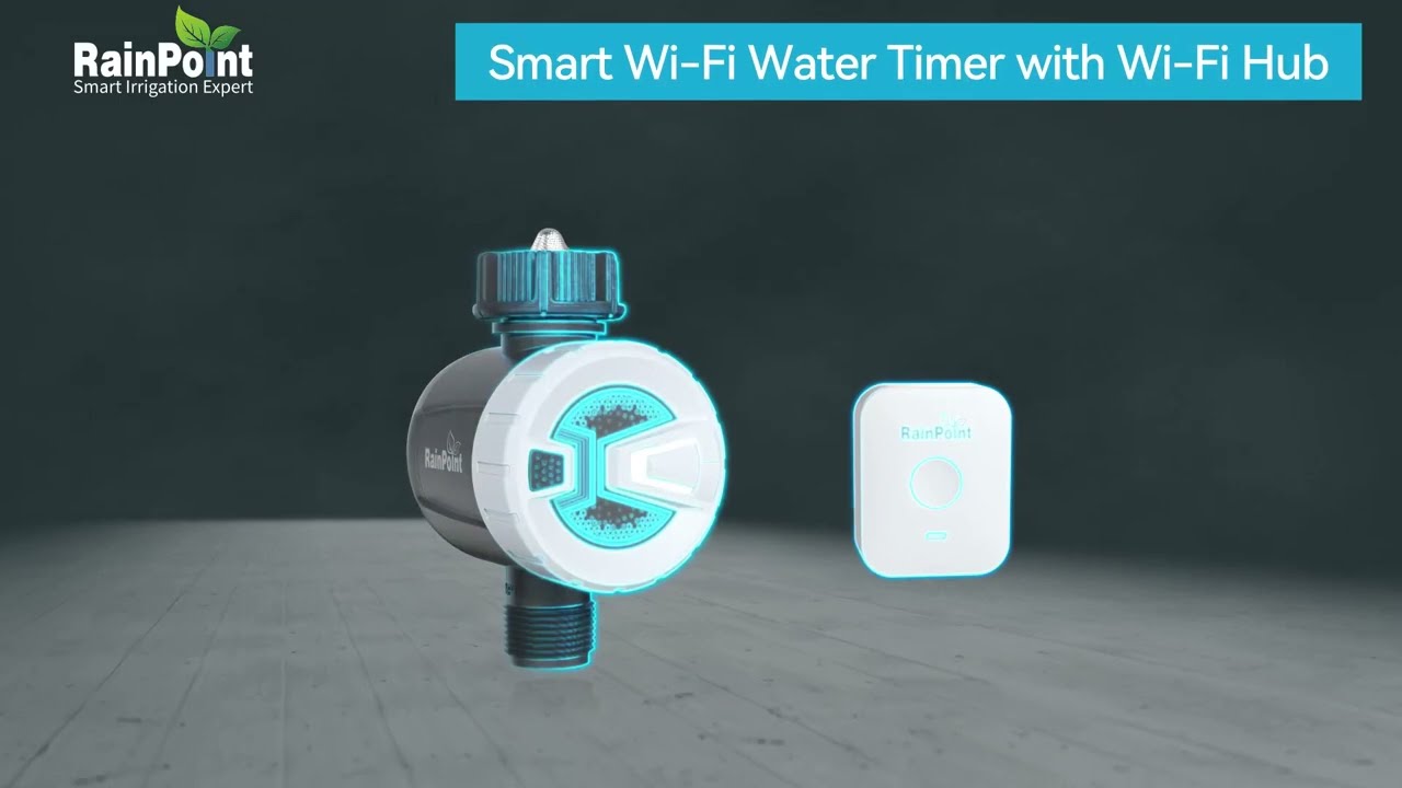 Smart Wireless Sprinkler Timer for Garden, Remotely Controlled - YouTube