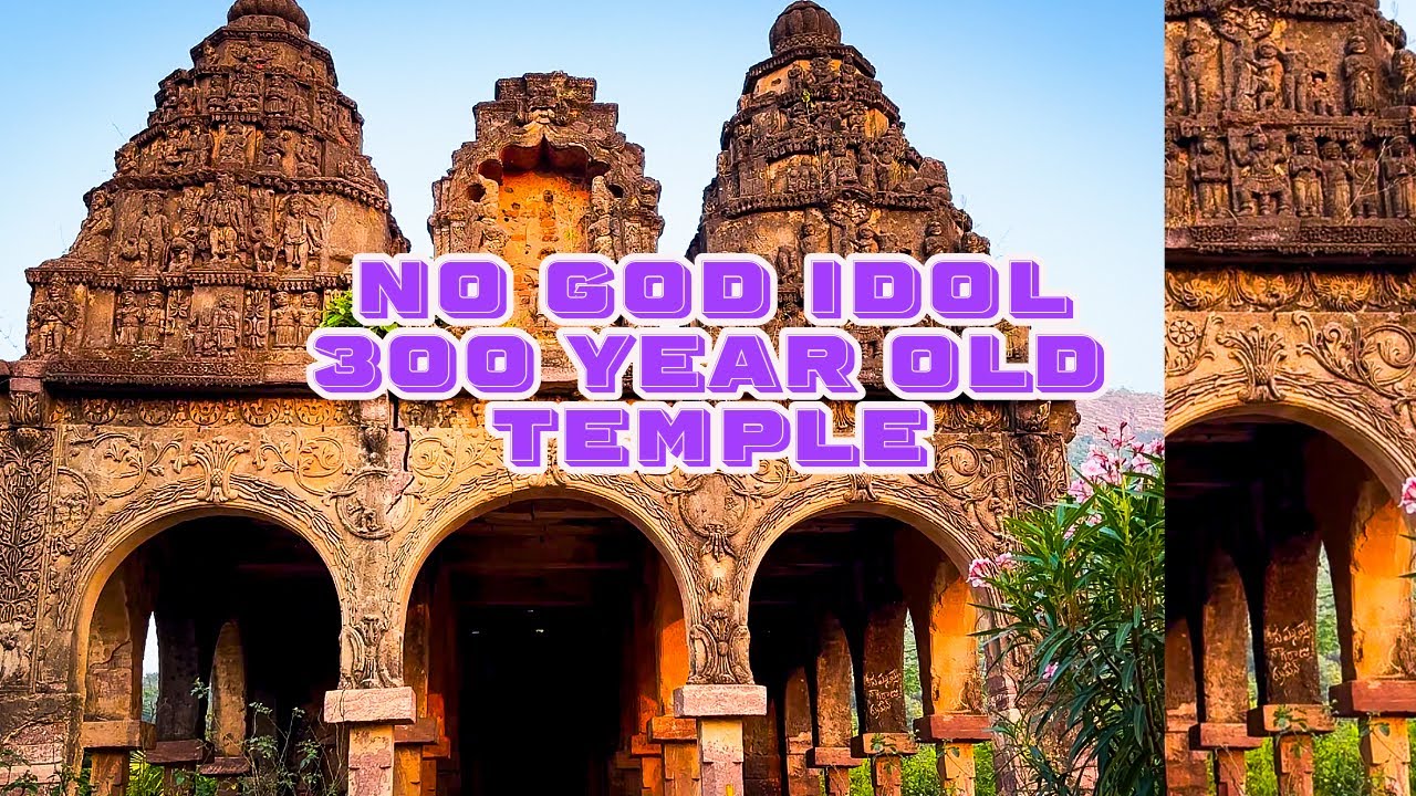 Empty West facing Andalamma Old Temple near Peddapalli, Telangana - YouTube