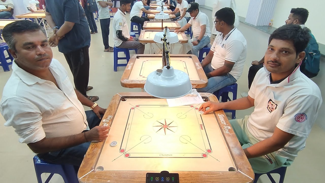 RAJESH GOHIL VS JAVED SHAIKH ASHWIN CARROM CLUB STRIKER PLAYERS GROUP ...