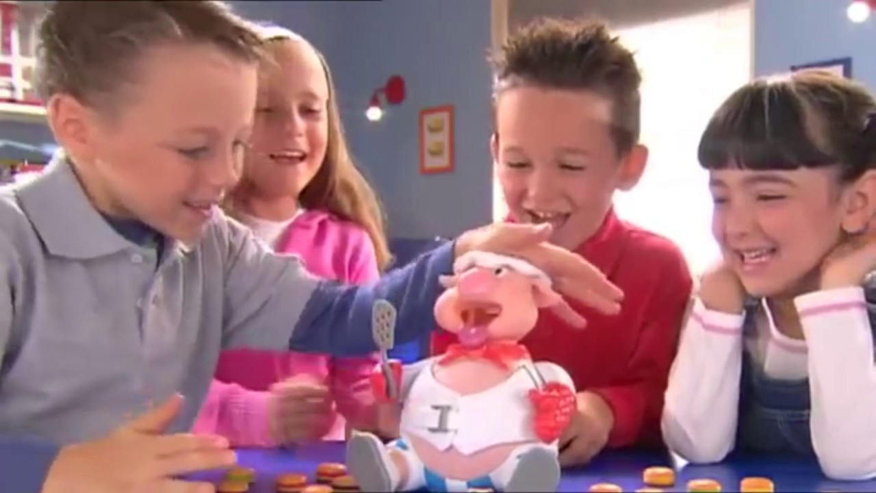 pig goes pop the exploding game. - YouTube
