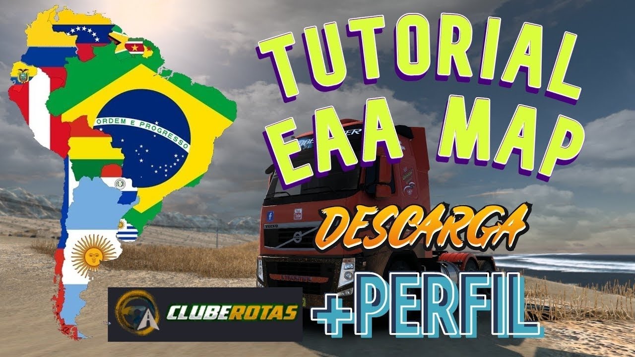 TUTORIAL EAA MAP + PERFIL CHETADO ETS2 1.46 - #ets2 #peru #argentina # ...