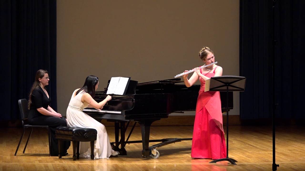 Duo for Flute and Piano by Aaron Copland - Irissa (Hubka) Ryant, flute ...