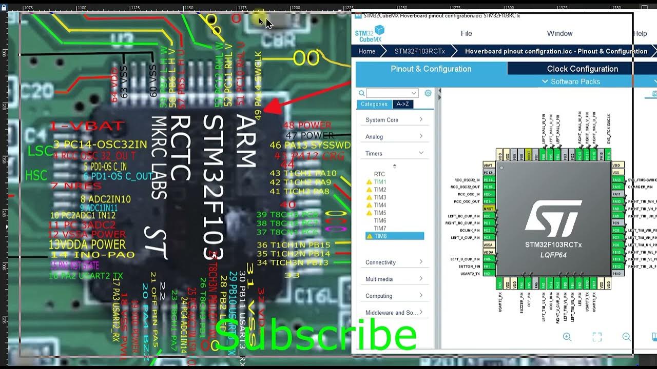 youtube 20th Birthday special Celebration Hoverboard BLDC STM32 overview - YouTube