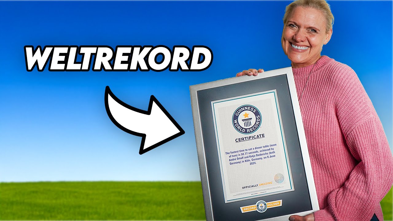 Knacke ich einen Weltrekord in 7 Tagen? 🎖️ - YouTube