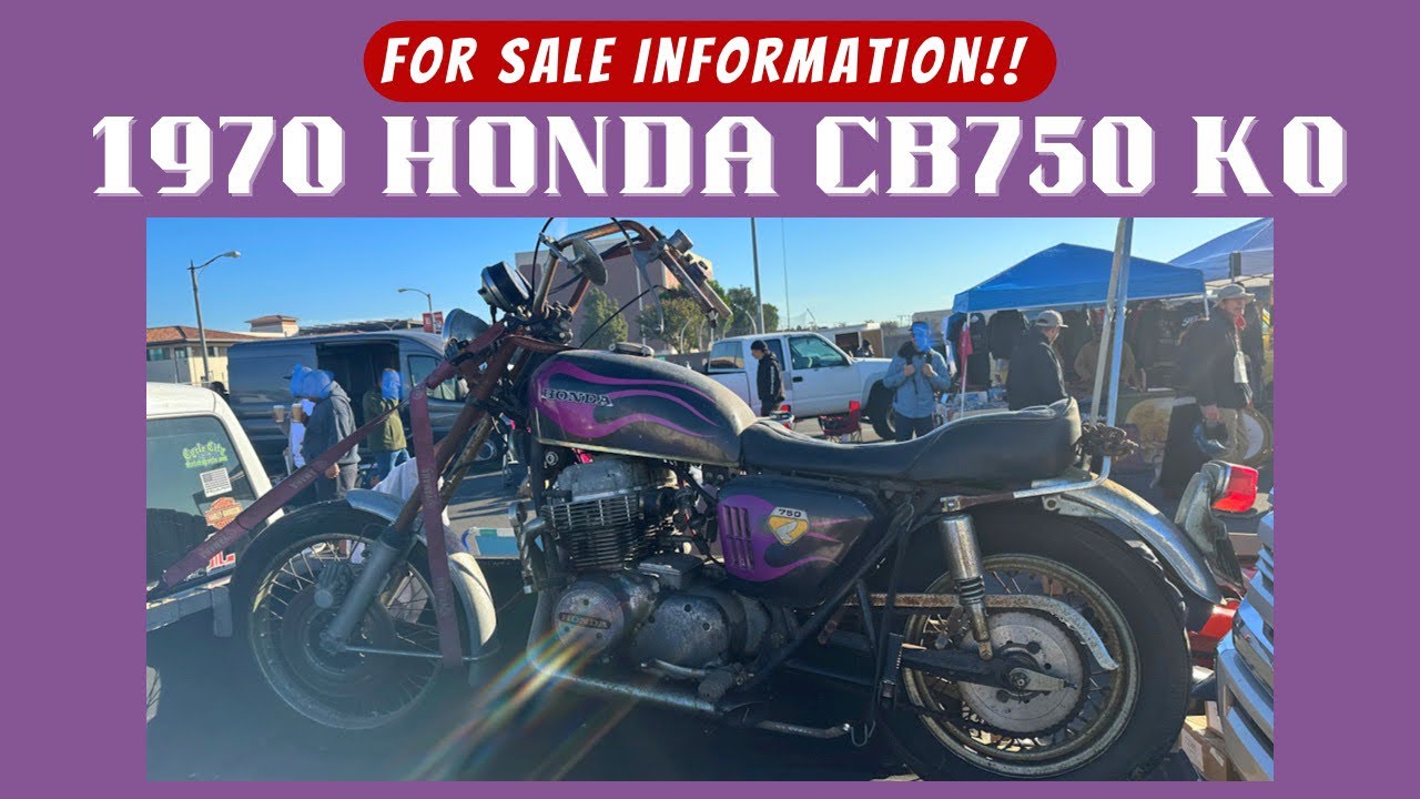 -FOR SALE!- 1970 HONDA CB750 K0 - YouTube