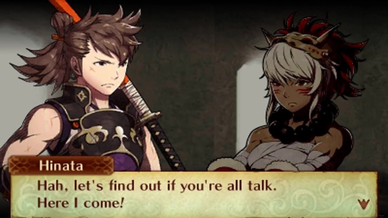 Fire Emblem Fates: Birthright - Rinkah & Hinata Support Conversations ...