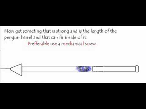 How To Make: Pen Dart Gun - YouTube