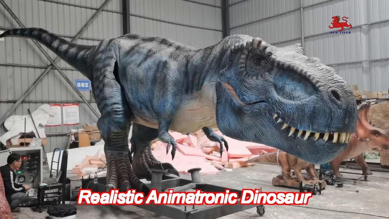 weatherproof realistic animatronic dinosaur t-rex servo motors dinosaur ...