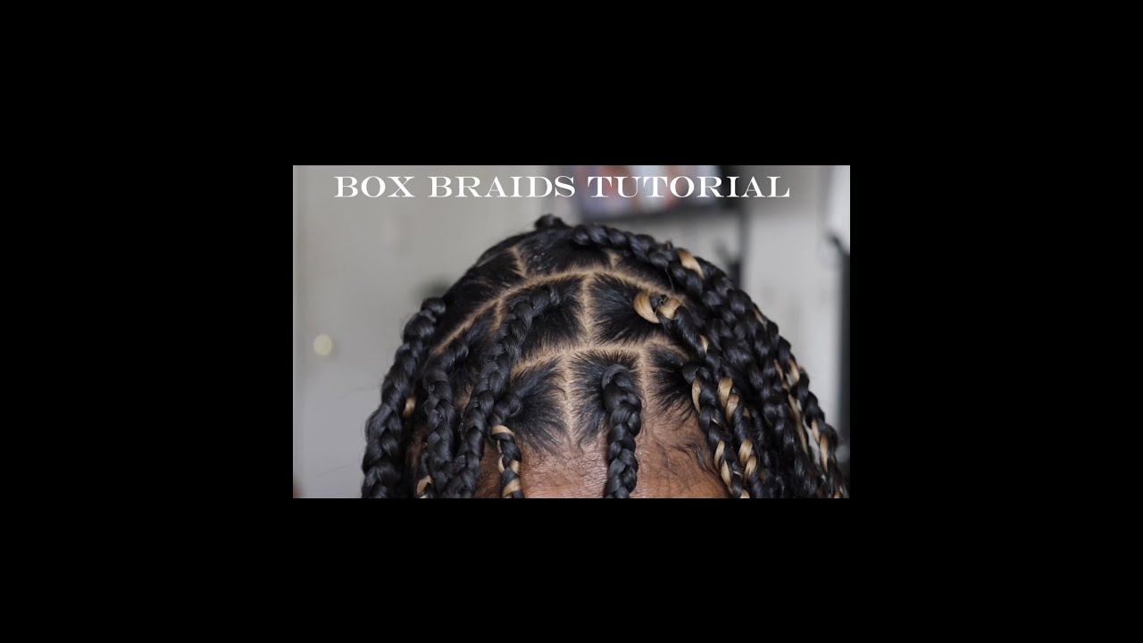 Box Braids Tutorial - YouTube