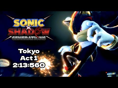 Sonic X Shadow Generations | Tokyo Act 1 (2:13:560) PS5 - YouTube