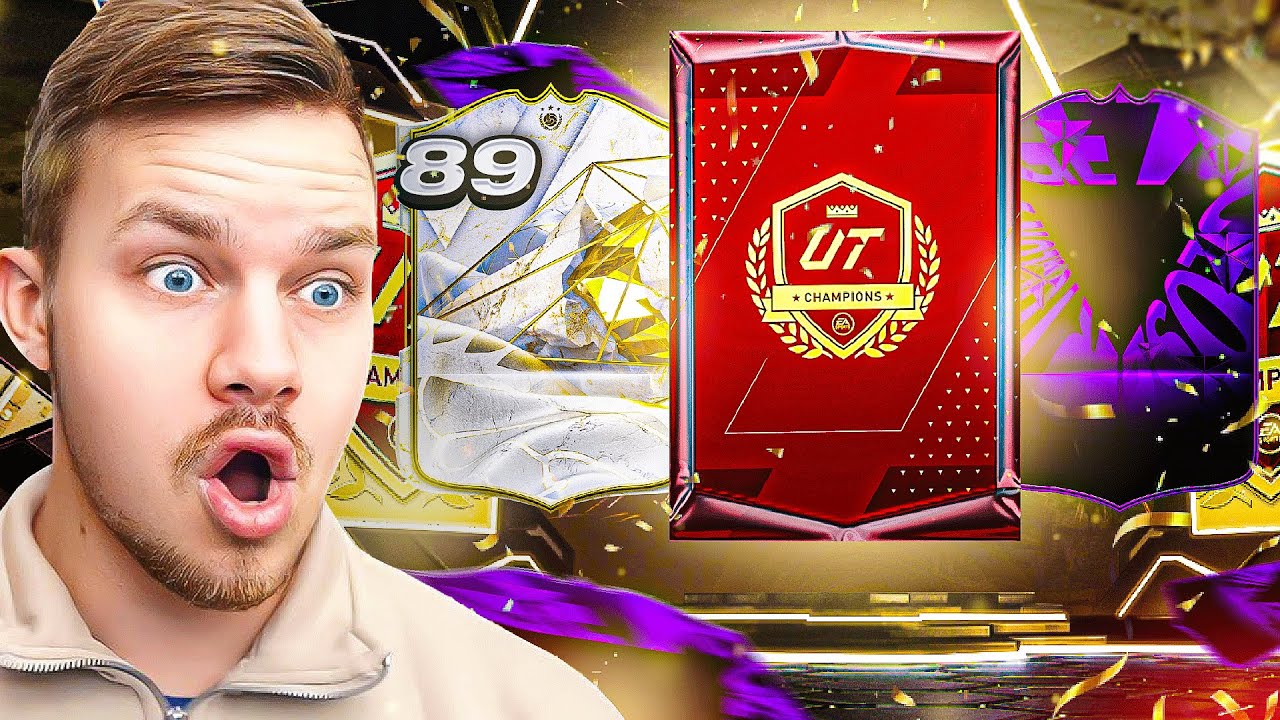Åbner min max 89 ICON PAKKE i KÆMPE FC PRO rewards packopening! - YouTube