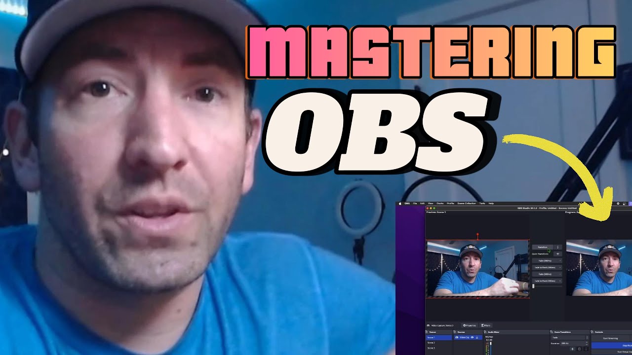 Learning OBS, Mastering VIDEO EDITING faster!! - YouTube