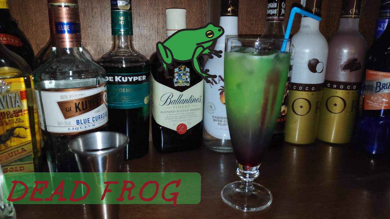 Dead Frog Cocktail - YouTube