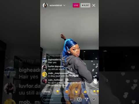 Asian Doll twerking to King Von music 🥺