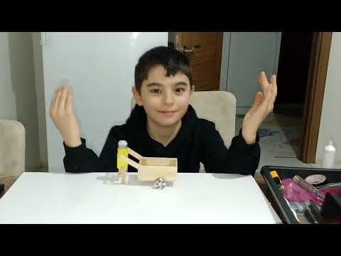 DONDURMA ÇUBUKLARI İLE ROBOT YAPTIK (BASİT ROBOT YAPIMI)